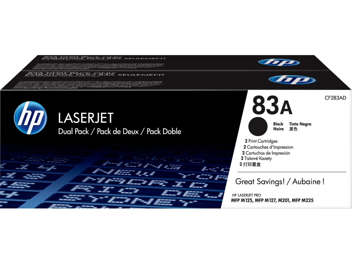 HP 83A DUAL LASERJET BLK PRINT CARTRIDGE — GITZ Office Supplies