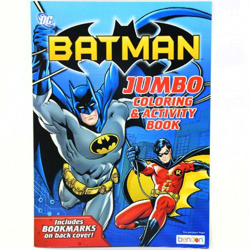 BATMAN JUMBO COLORING & ACTIVITY BOOK #45723 — GITZ Office Supplies