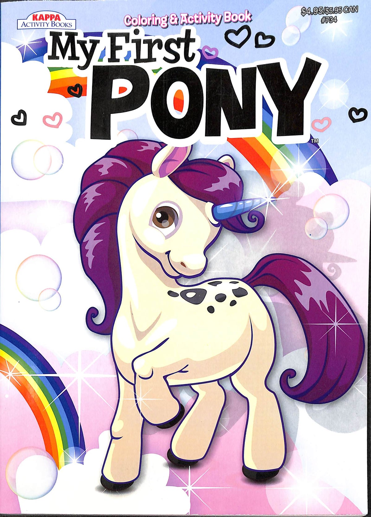 COLORING BOOK MY FIRST PONY — GITZ Office Supplies