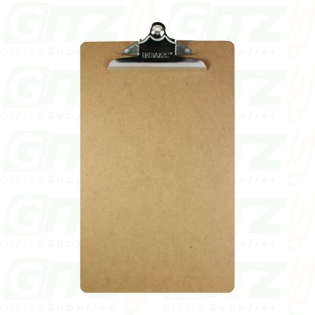 Legal Size Hardboard Clipboard w/ Sturdy Spring Clip — GITZ Office Supplies