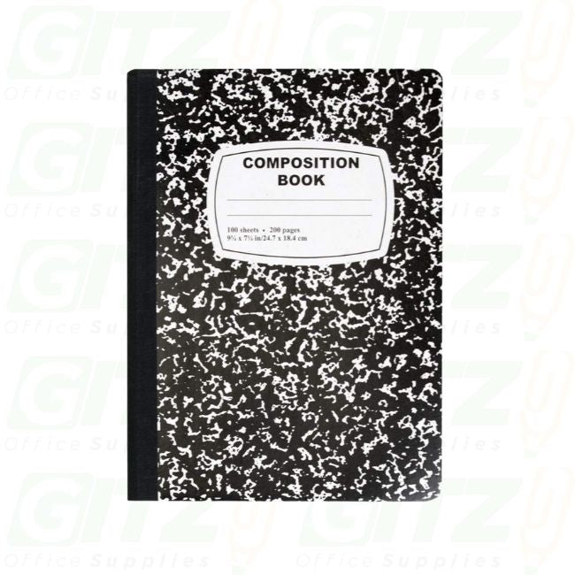 COMPOSITION BOOK 100 SHEETS 8x5 Notebook/ Exercise book — GITZ Office ...