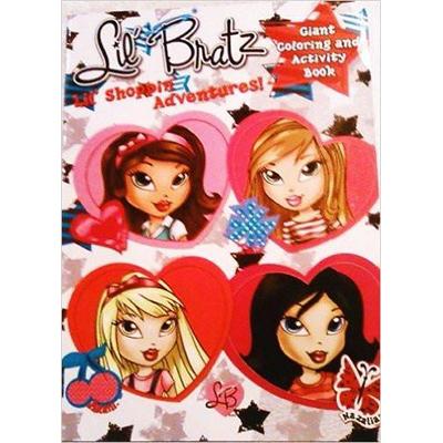little bratz coloring pages