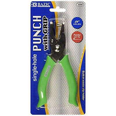 Paper Punch 1 Hole Premium W Cushion #3200 — GITZ Office Supplies