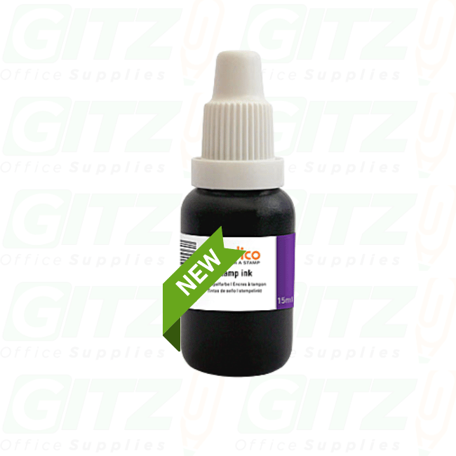 MODICO STAMP INK REFILL VIOLET 15ml — GITZ Office Supplies